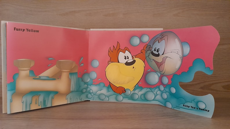 Vintage Looney Tunes Baby Book, Touchable Lovables, 1996 - Etsy
