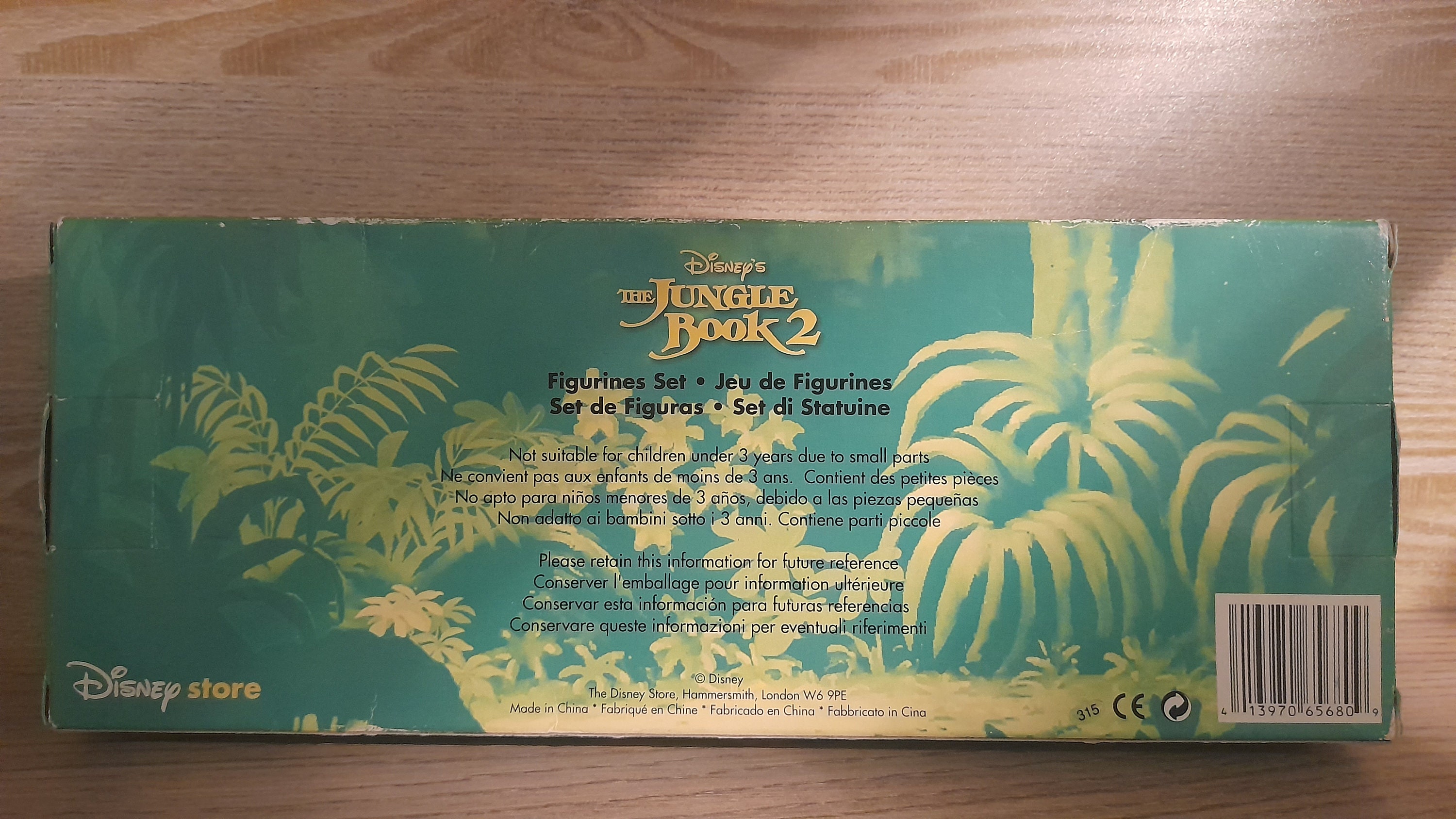 The Jungle Book 2, Disney Collectible, Figures Box Set, Disney Store ...