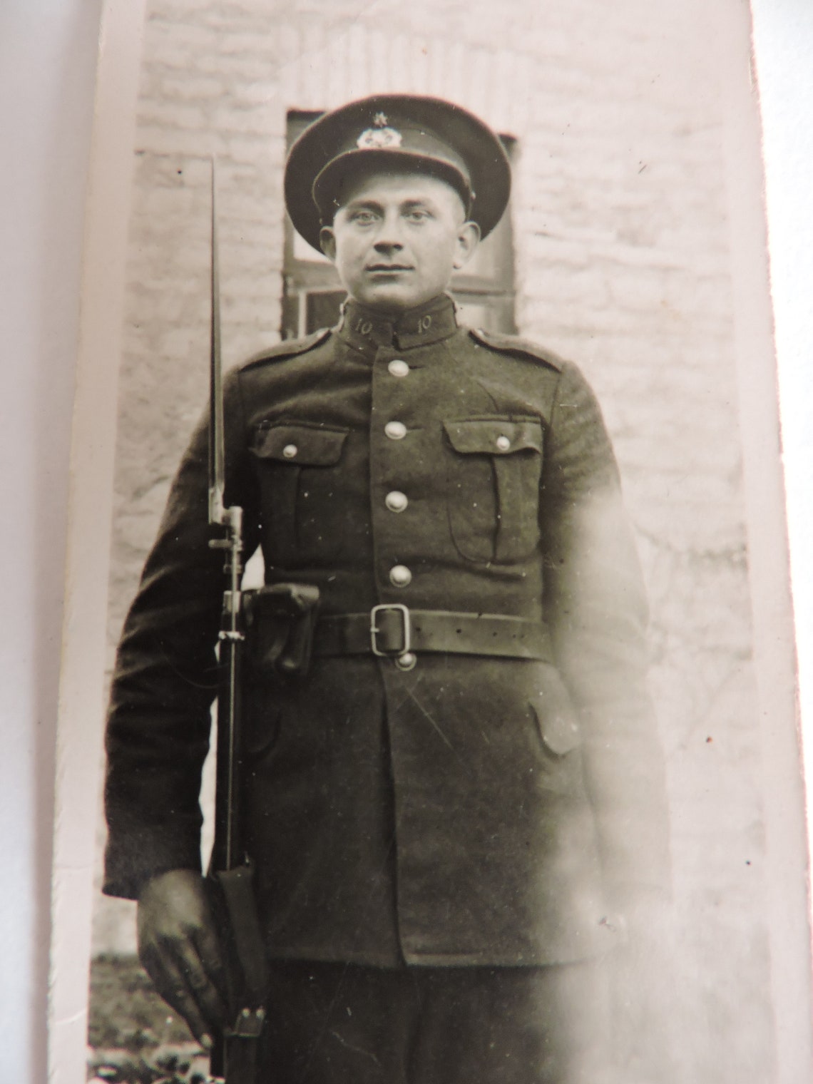 1920s Military Photo, Estonian Soldier, Antique Photograph - Etsy