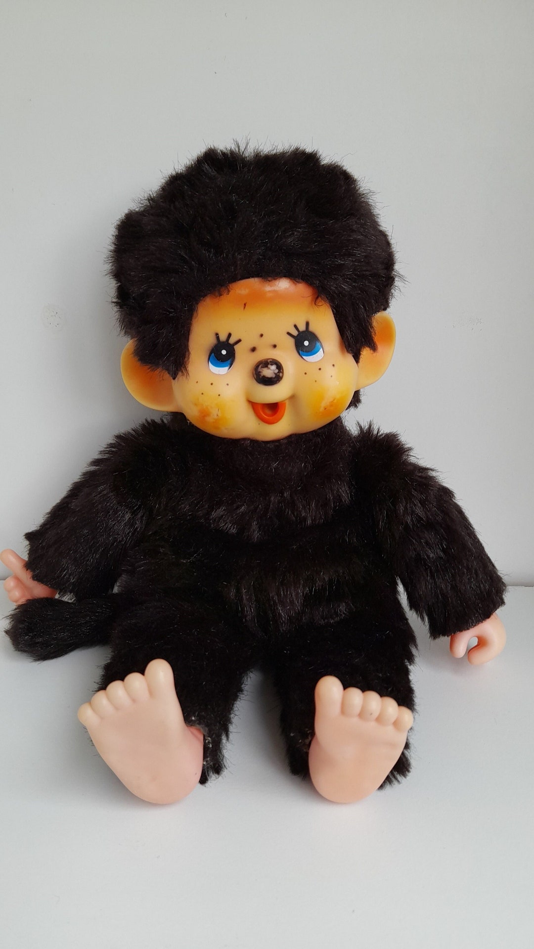 Vintage Monchhichi, Monkey Doll, Plush Doll, Monchhichi Monkey, 17,7 ...