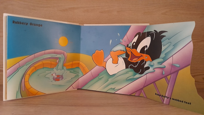 Vintage Looney Tunes Baby Book, Touchable Lovables, 1996 - Etsy