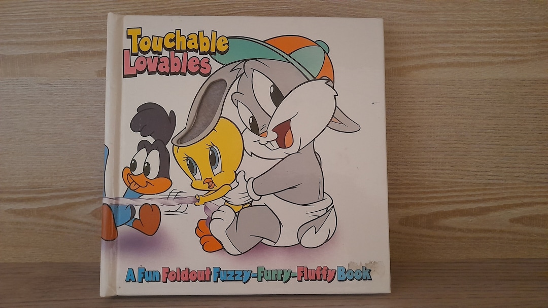 Vintage Looney Tunes Baby Book, Touchable Lovables, 1996 - Etsy