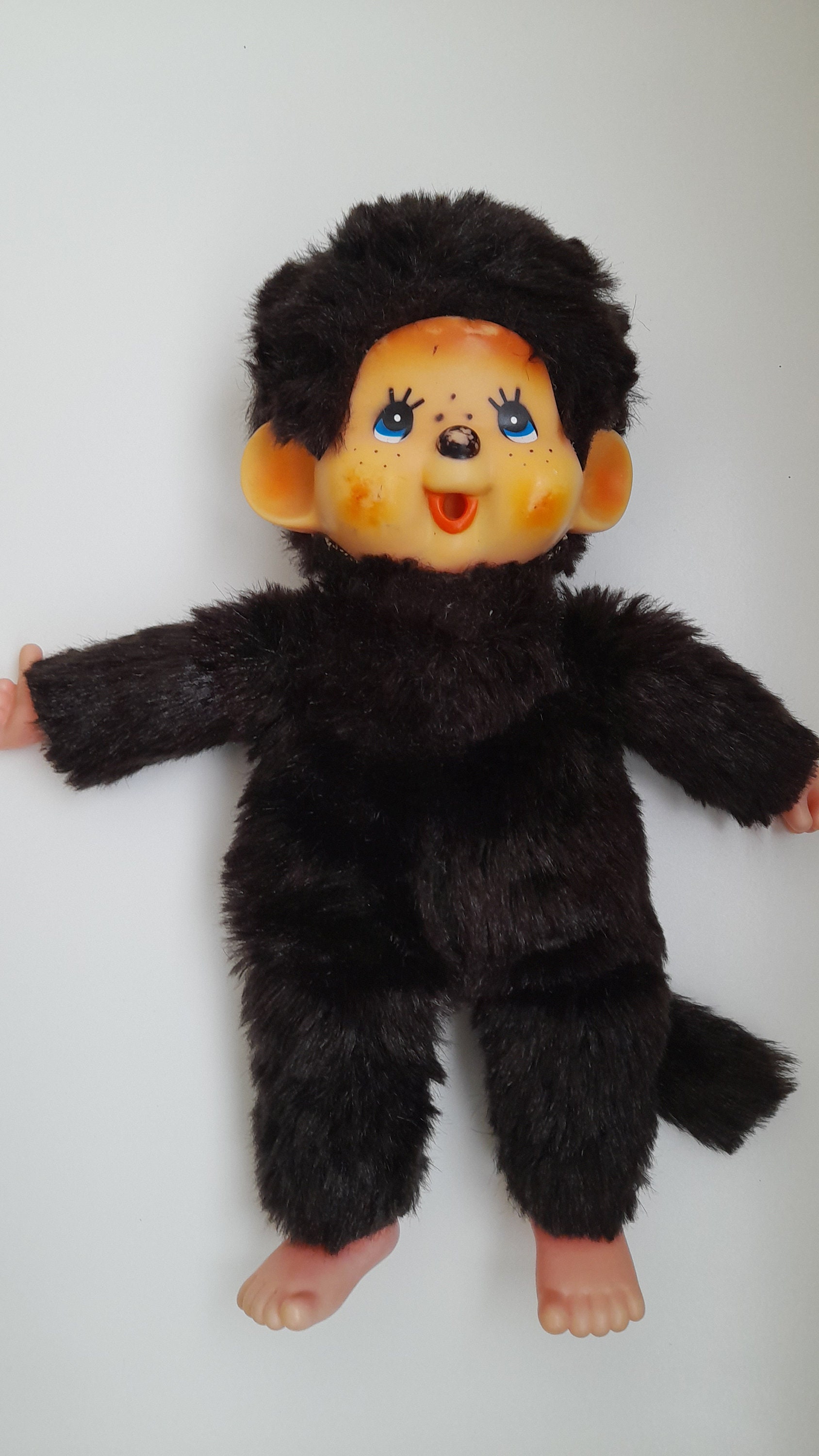 Vintage Monchhichi, Monkey Doll, Plush Doll, Monchhichi Monkey, 17,7 ...
