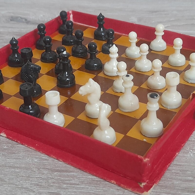 Pocket Chess Set Ussr - Etsy UK