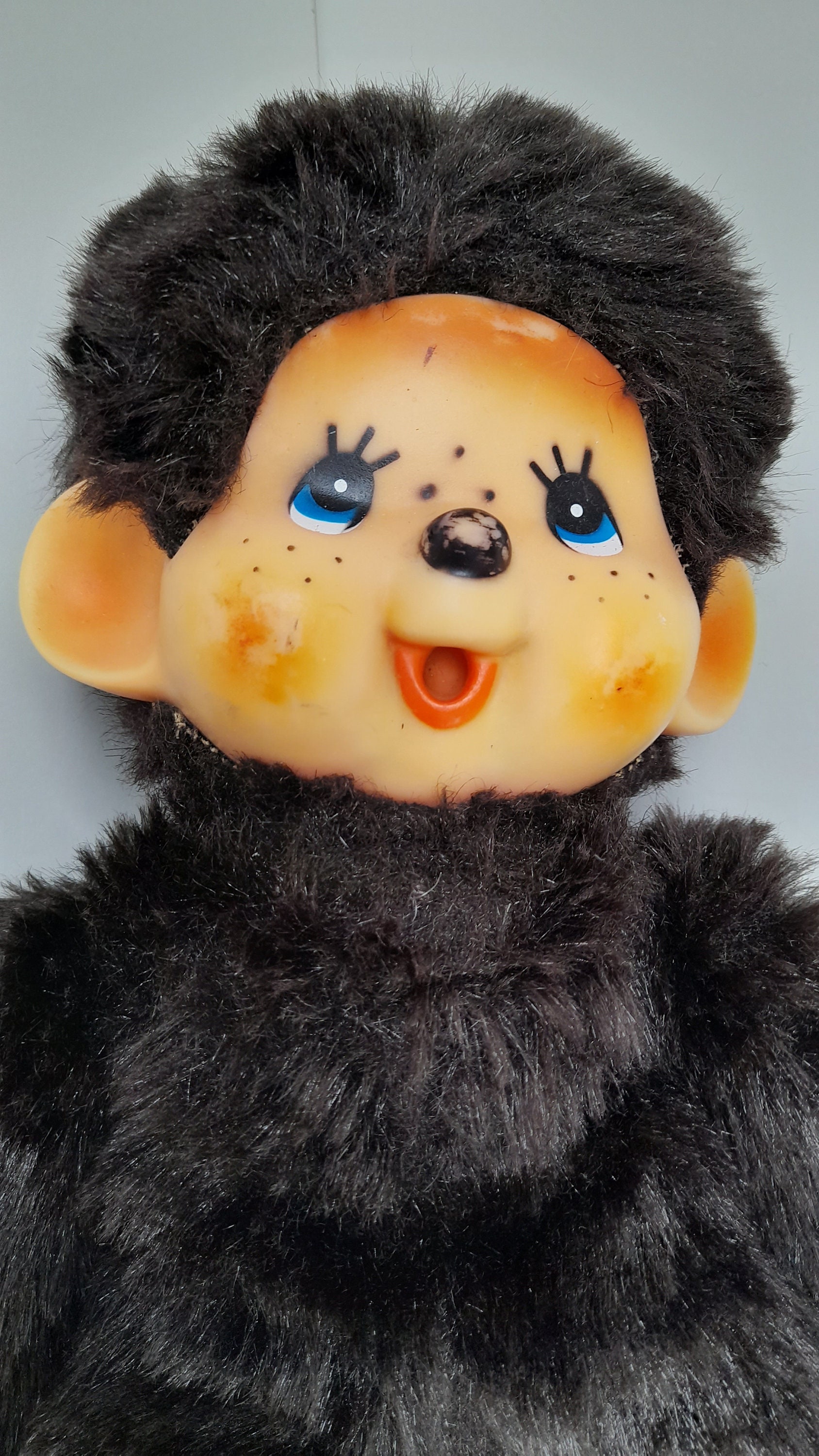 Vintage Monchhichi, Monkey Doll, Plush Doll, Monchhichi Monkey, 17,7 ...