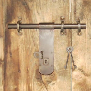 Authentic Old World Iron Latch Large - Etsy
