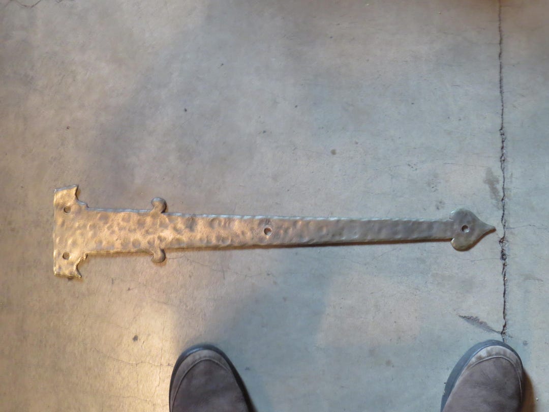 Federal Iron Faux Hinge Strap - Etsy