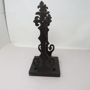 Renaissance Iron Flush Mount Post Base - Etsy