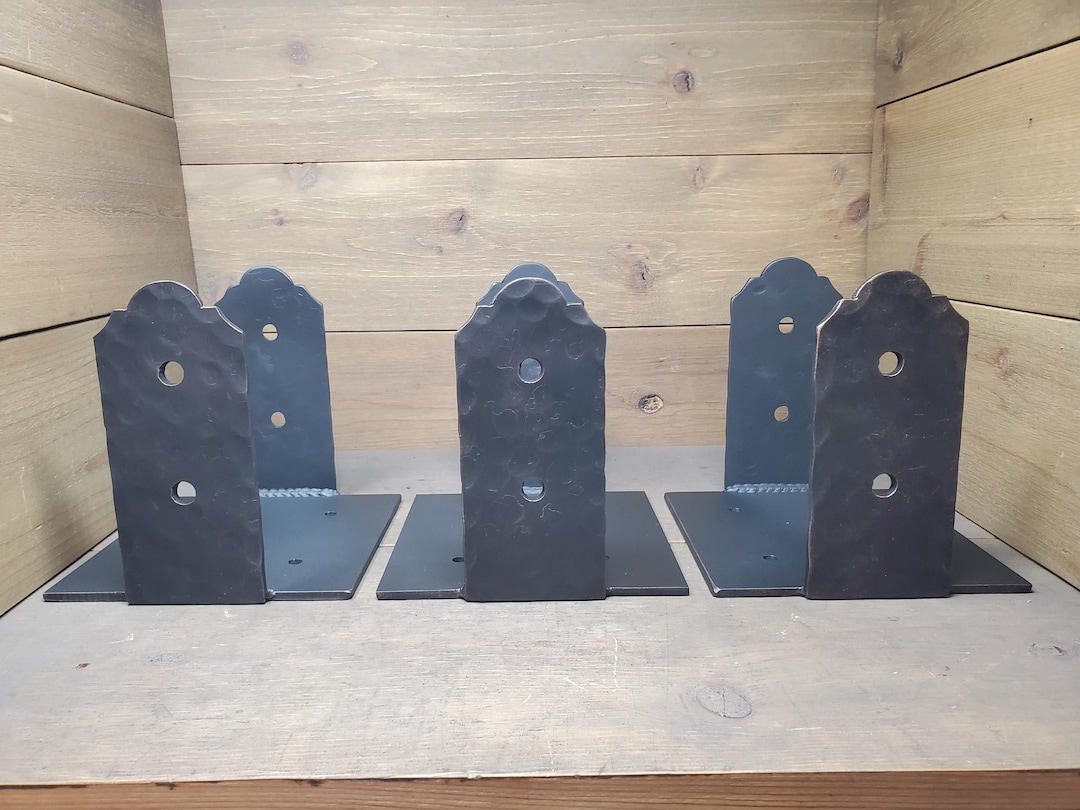 Classic Iron Flush Mount Post Base - Etsy