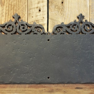 Gothic Cathedral Iron Kick Plate With Screws Included - Etsy