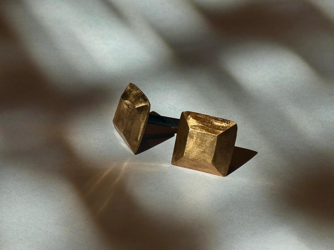 5/8” Square Plateau Head Bronze Clavos- Lot of 20 - Etsy