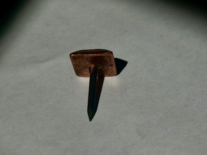 5/8” Square Plateau Head Copper Clavos- Lot of 20 - Etsy