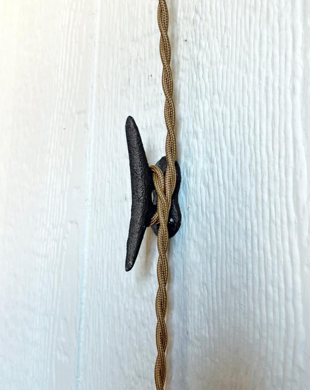 Cast Iron Wire Cleat SET OF TWO - Etsy