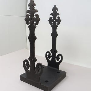 Renaissance Iron Flush Mount Post Base - Etsy
