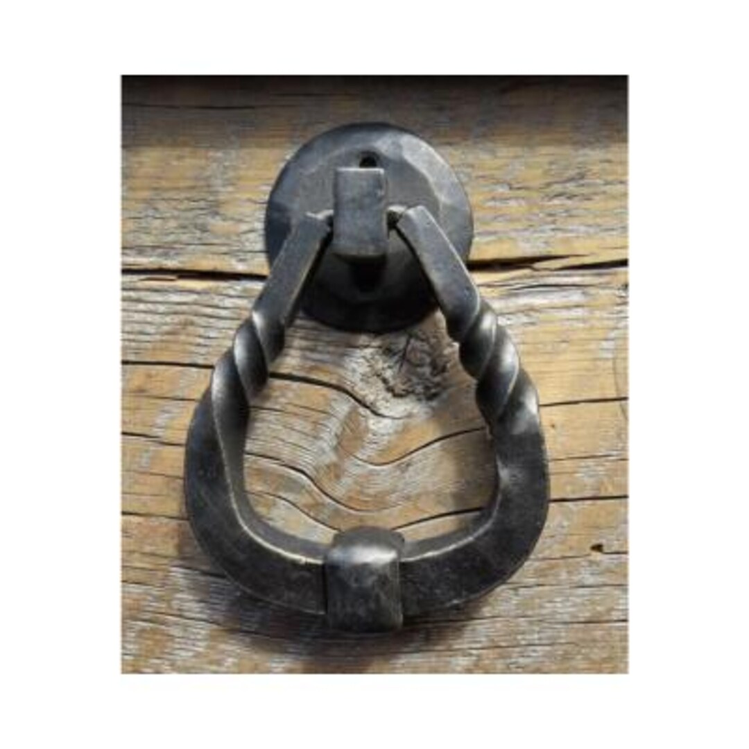 Tudor Iron Door Knocker/ring Pull - Etsy
