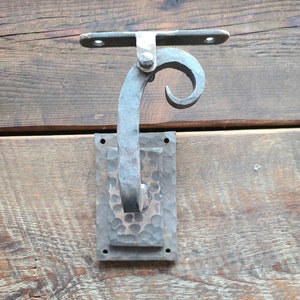 Traditional Tuscan Iron Handrail Bracket - Etsy