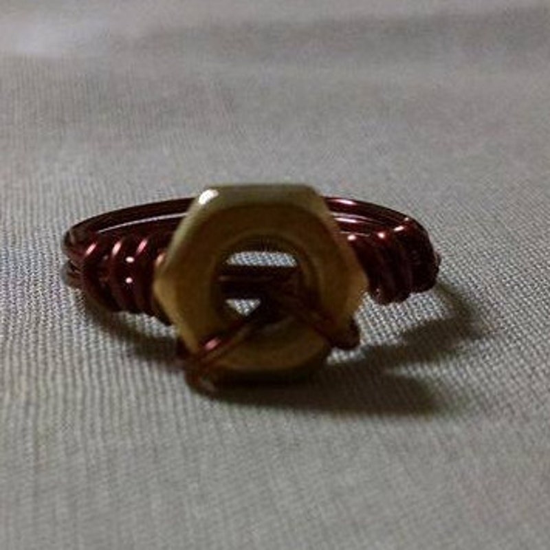 Hex Nut Ring - Etsy