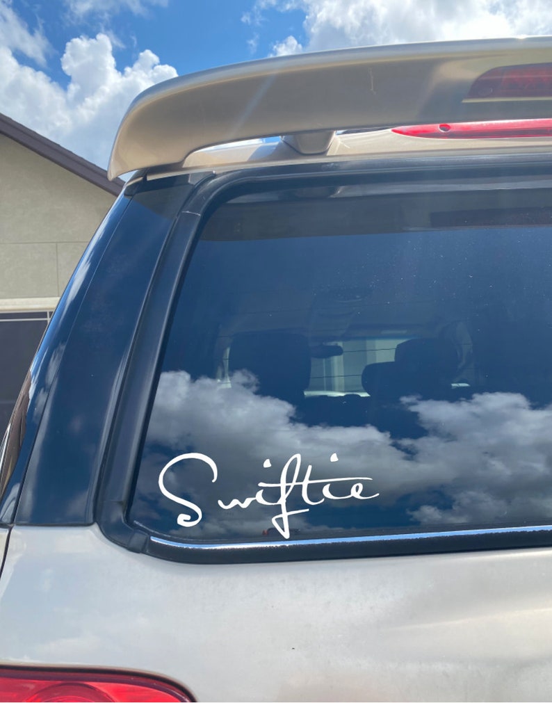 Taylor Swift Car Decal Swiftie Fan Car Decal | Etsy