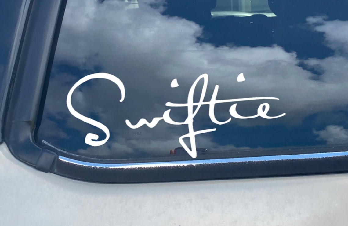 Taylor Swift Car Decal Swiftie Fan Car Decal | Etsy