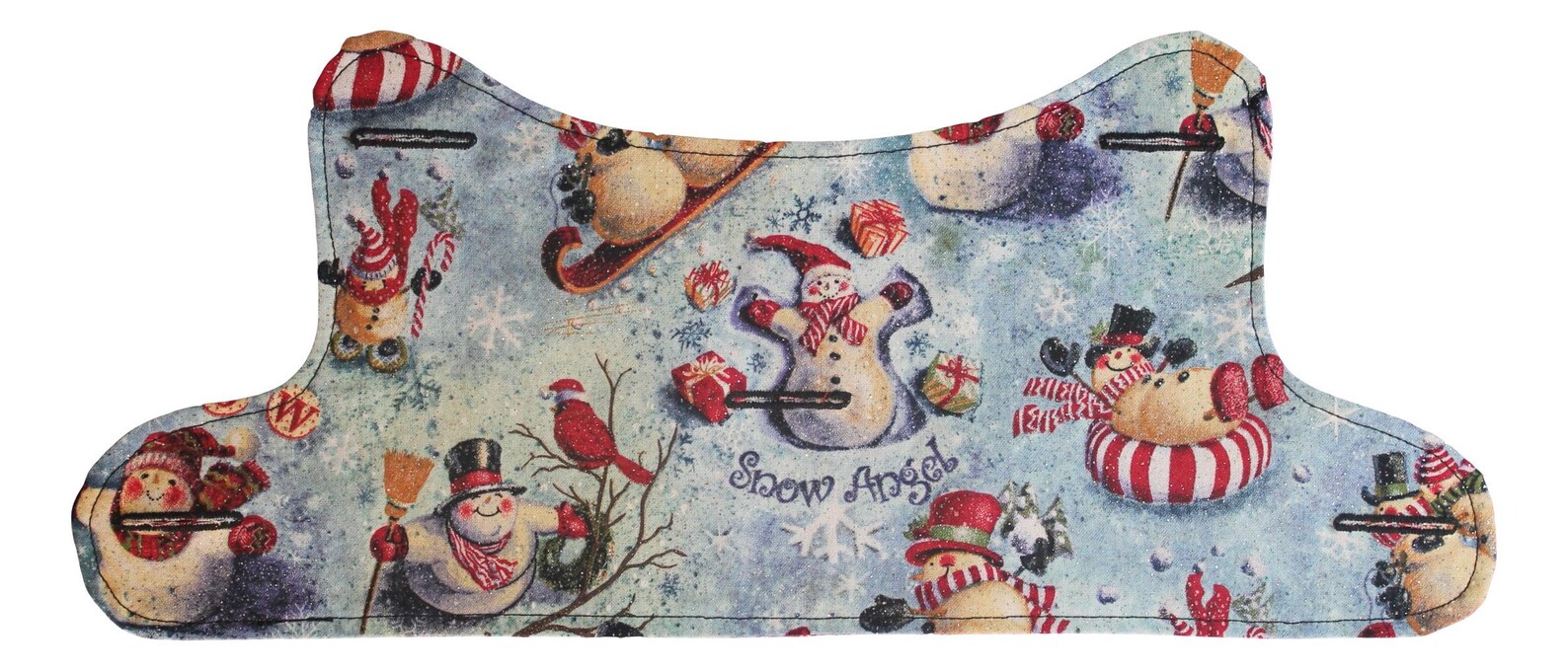 Christmas Snow Angel Actives Snow Tubing & Presents W/ - Etsy