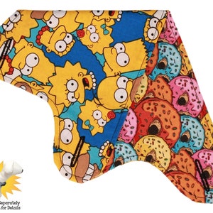 The Simpsons Family W/ Glazed Donuts * Homer Marge Bart Lisa Maggie ...