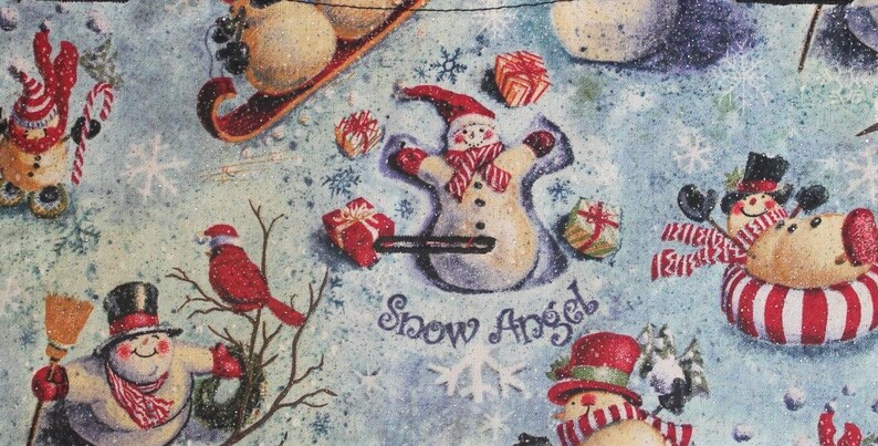 Christmas Snow Angel Actives Snow Tubing & Presents W/ | Etsy