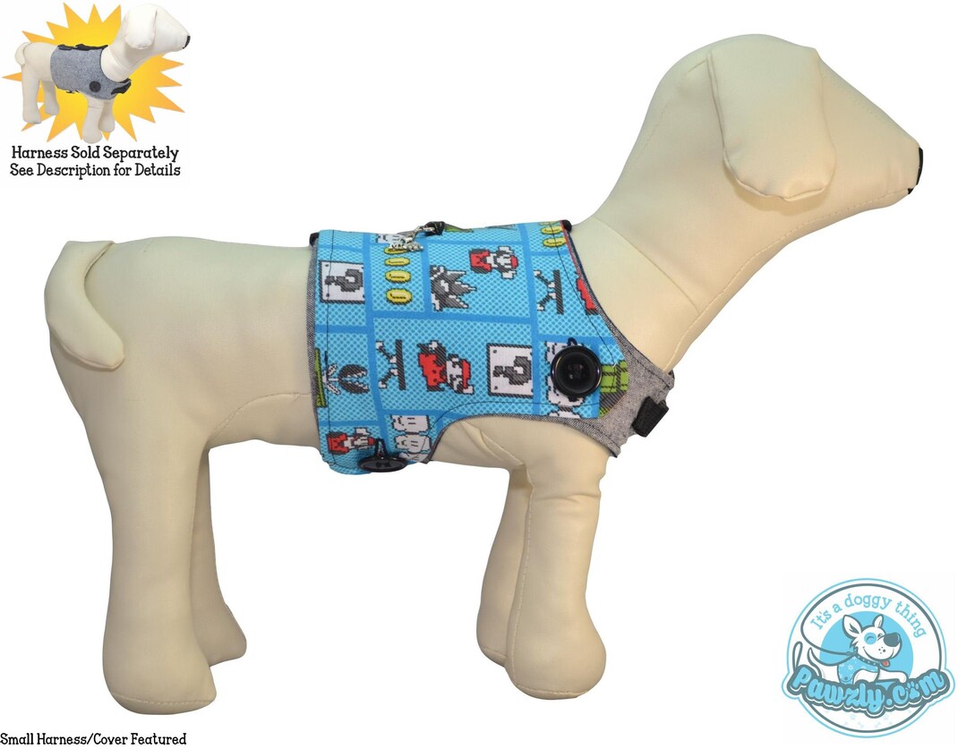 Super Mario Brothers Dog Harness * Nintendo Mario Bros * Piranha Plants ...