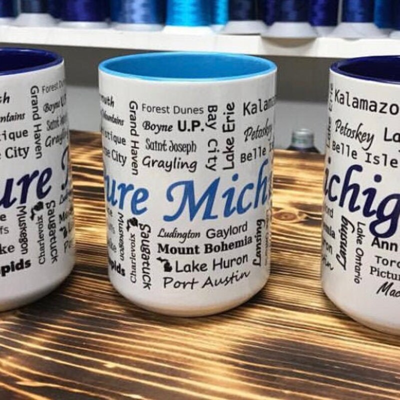 Michigan Mug - Etsy