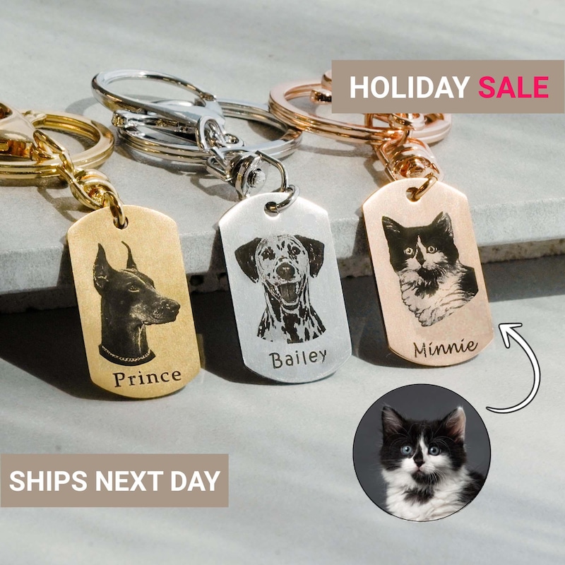 Dog Keys Chains - Etsy