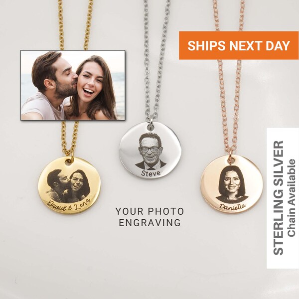 Personalized Photo Necklace - Etsy