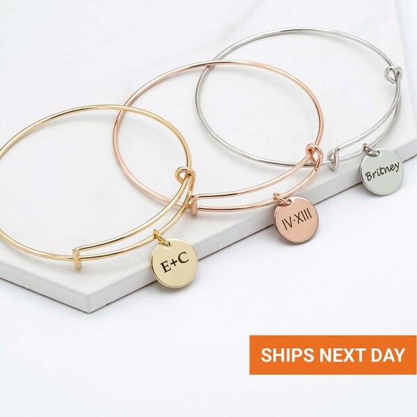 Best Friend Bangle - Etsy