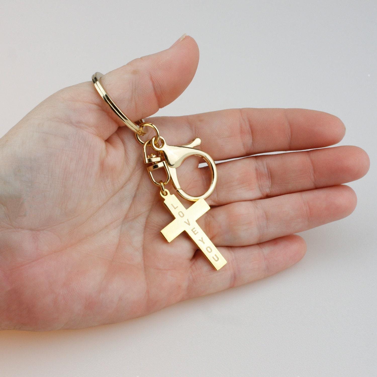 Timeless Custom Christian Keychain, Christian Gifts, Bible Verse ...