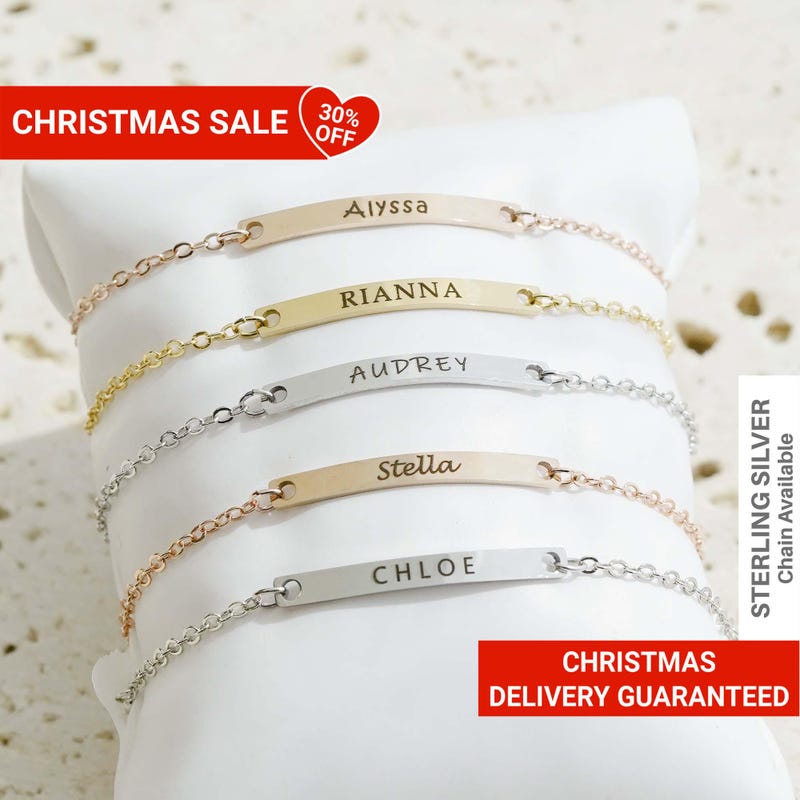 Personalized Bracelet - Etsy