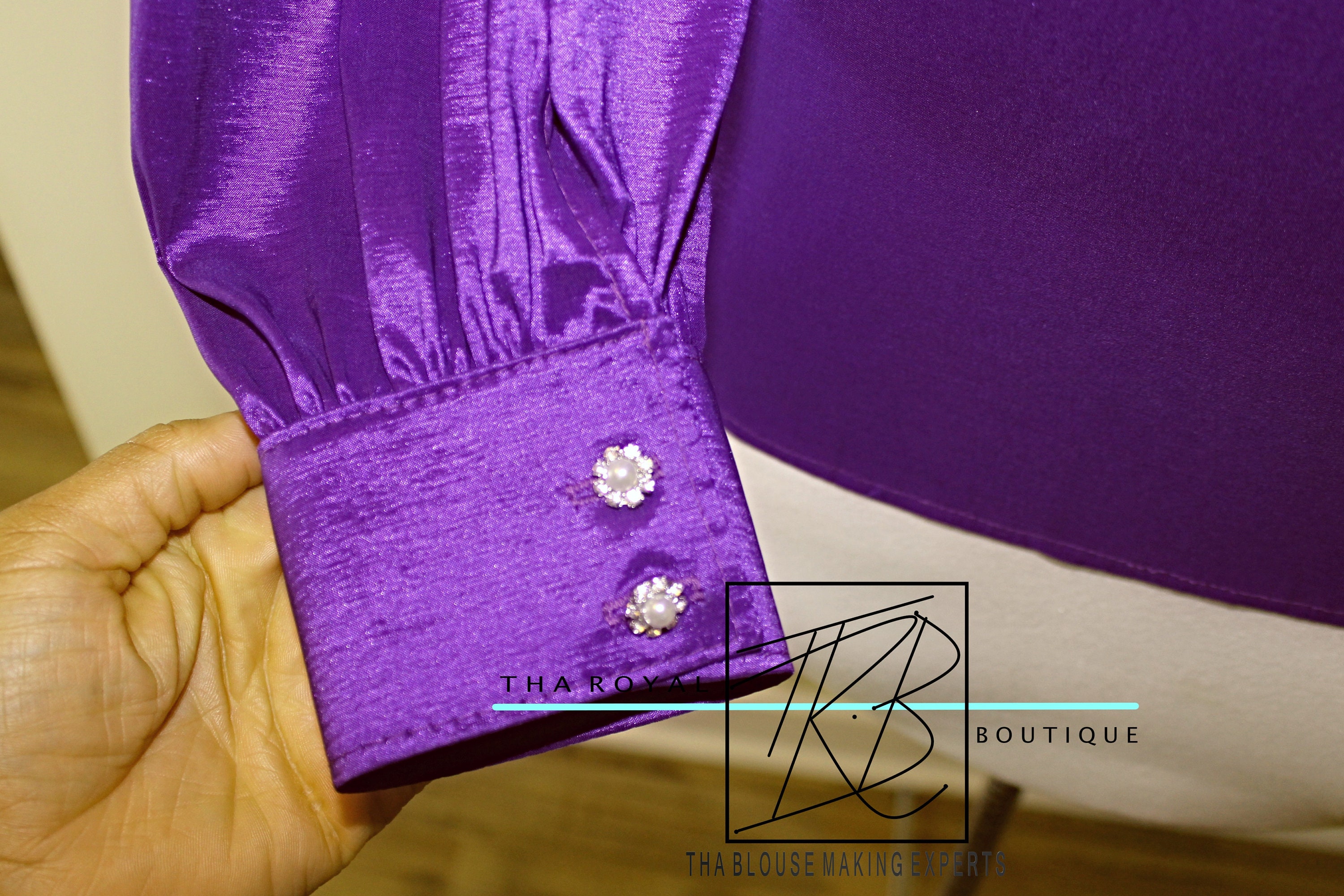 Cascade Flower Pin Blouse Blouse With Detachable Cascade Flower Pin ...