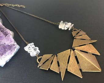 Edgy necklace | Etsy