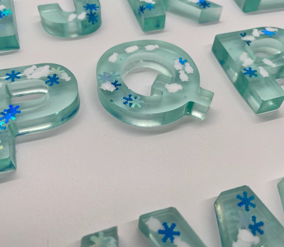 Winter Wonderland Alphabet & Number Set | Etsy