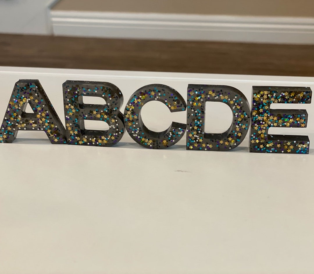 Galaxy Alphabet & Number Set - Etsy