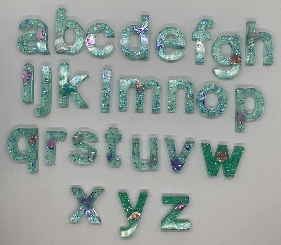 Under the Sea Alphabet & Number Set | Etsy