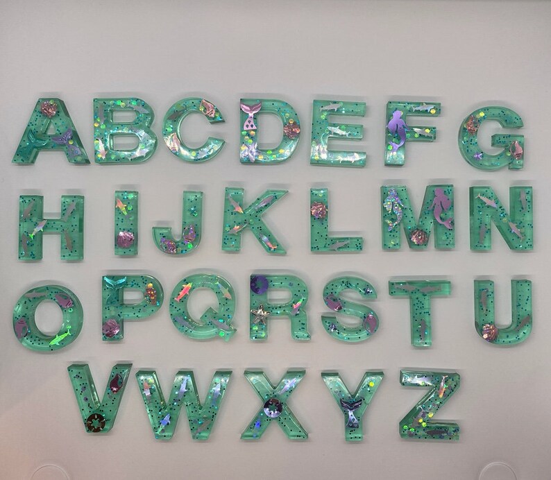 Under the Sea Alphabet & Number Set - Etsy