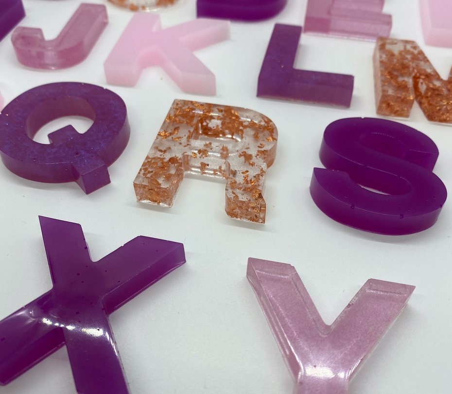 Pink Neutral Alphabet and Number Set - Etsy