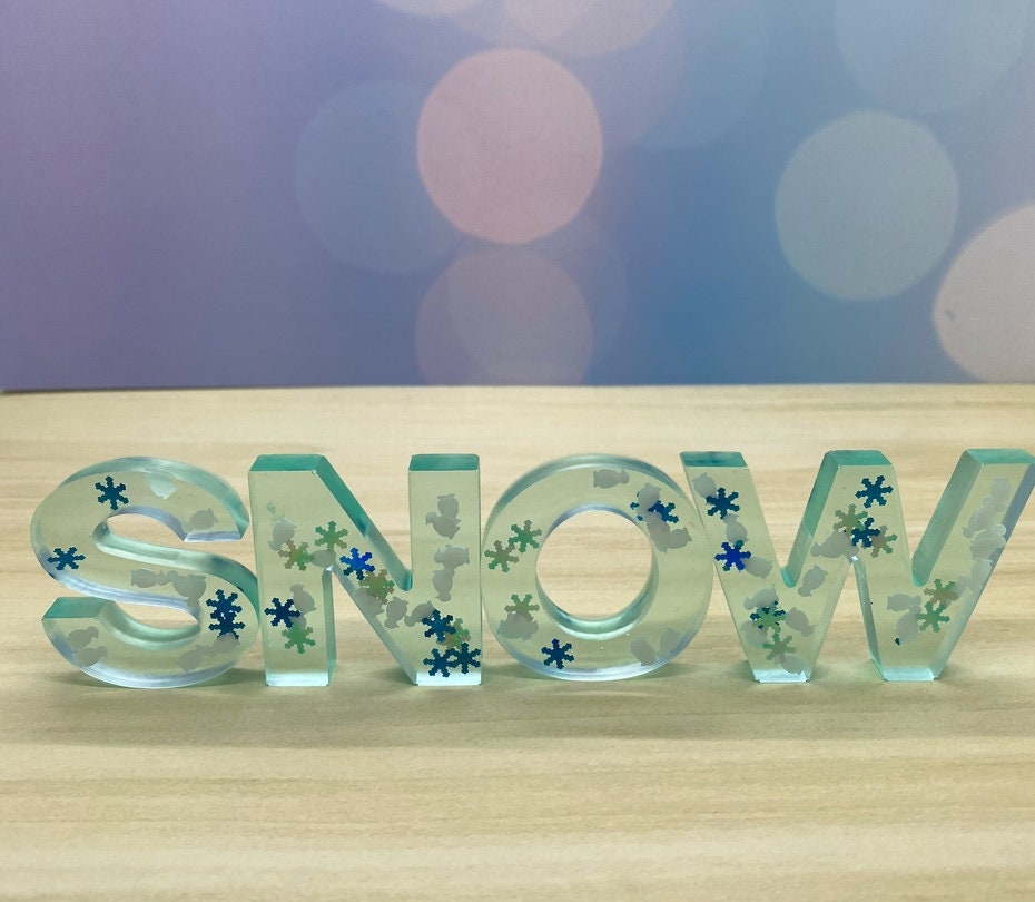 Winter Wonderland Alphabet & Number Set | Etsy