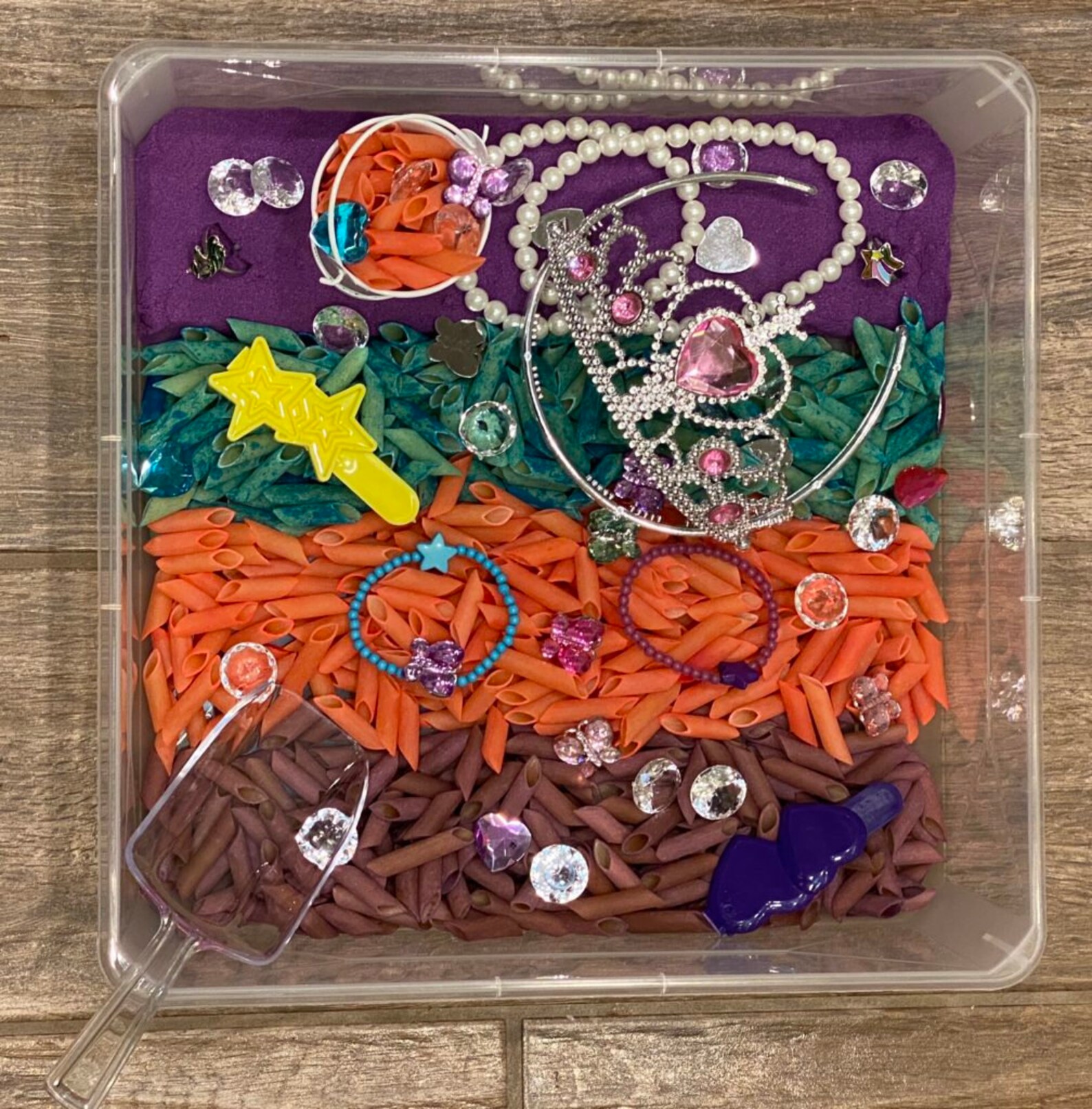 Gem Hunt Sensory Bin | Etsy