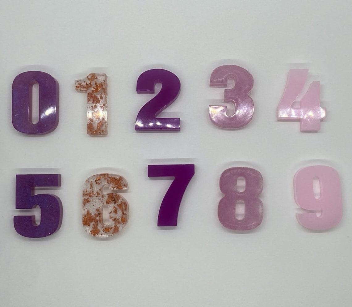 Pink Neutral Alphabet and Number Set - Etsy
