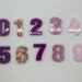 Pink Neutral Alphabet and Number Set - Etsy