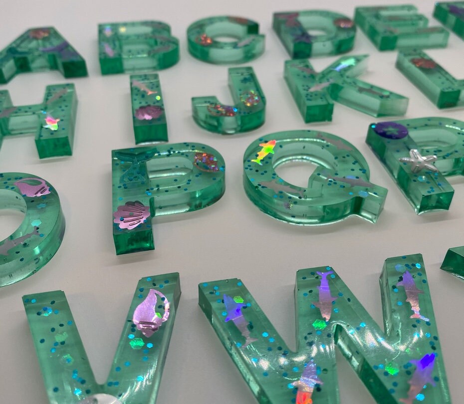 Under the Sea Alphabet & Number Set - Etsy