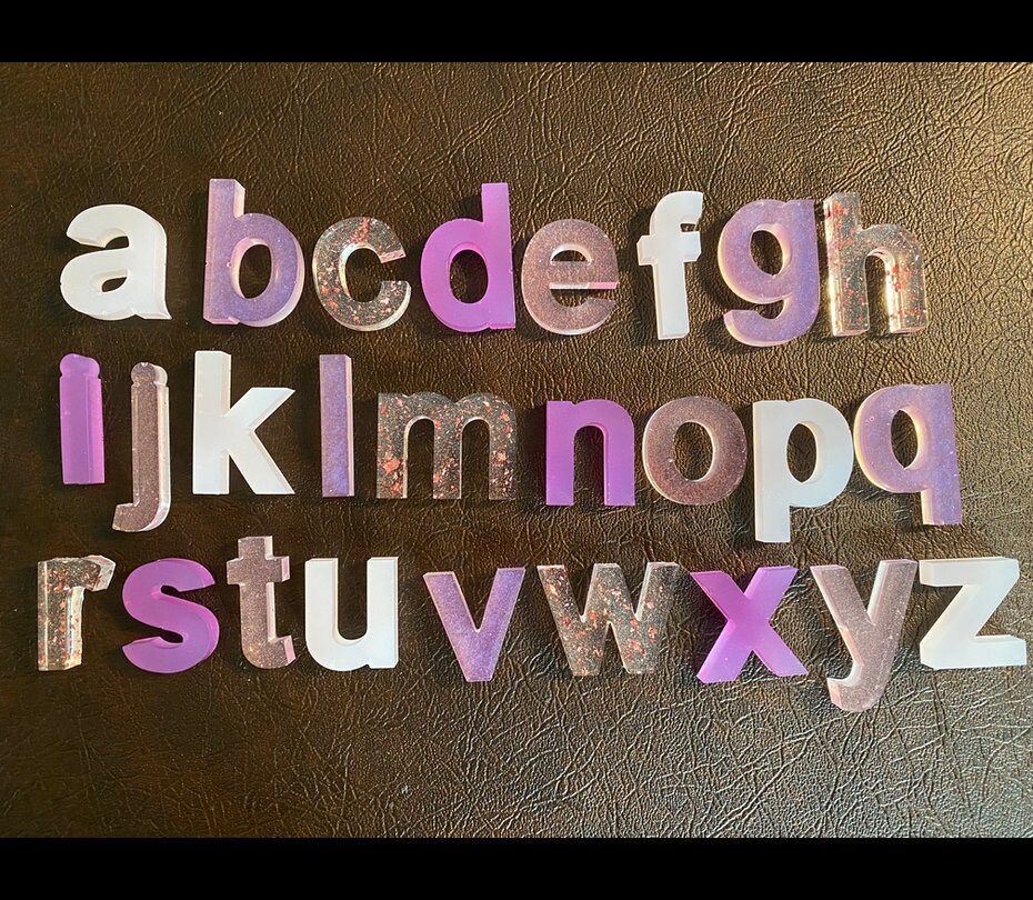 Pink Neutral Alphabet and Number Set - Etsy