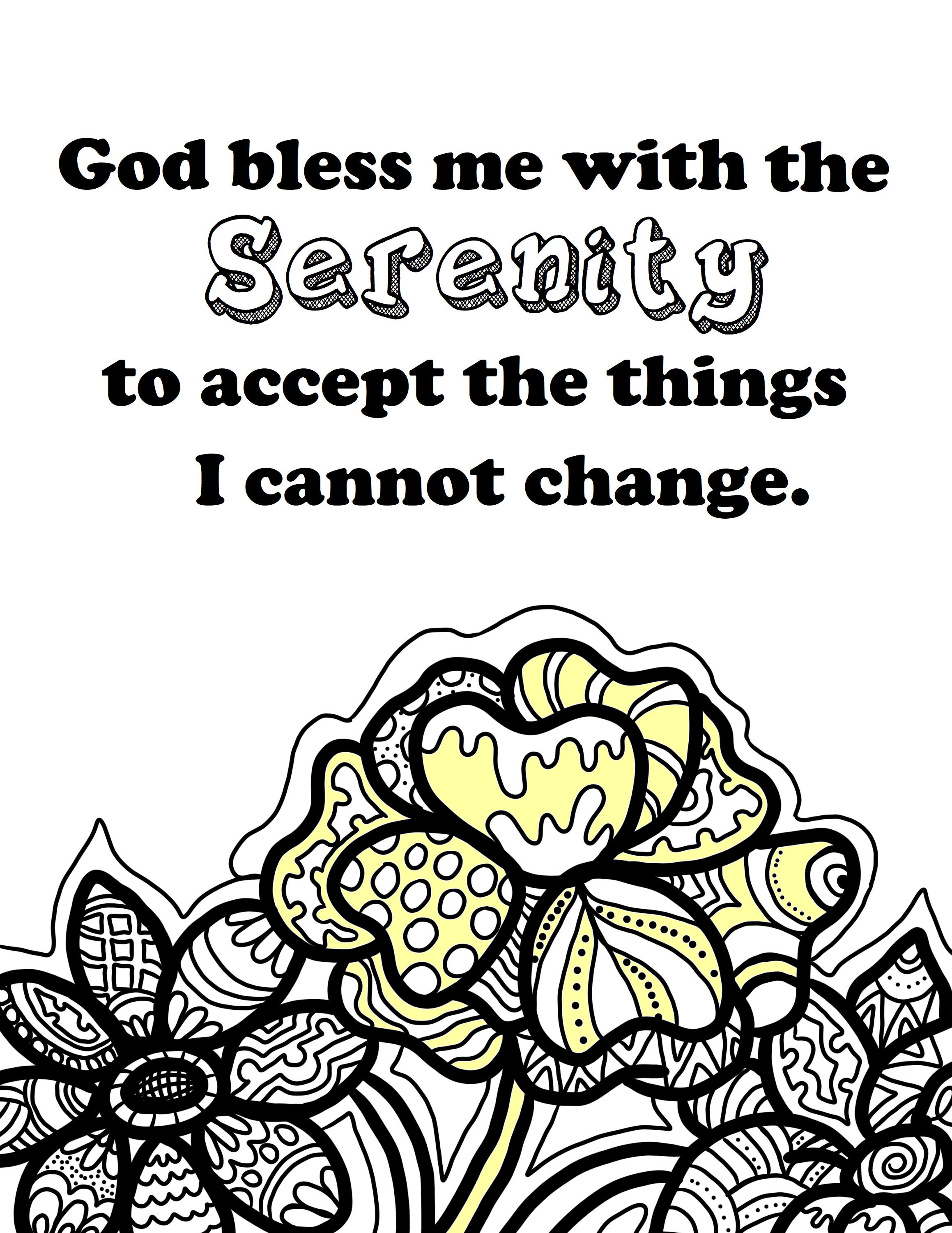 Coloring Through Chemo a Coloring Book PDF. Printable!! INSTANT ...