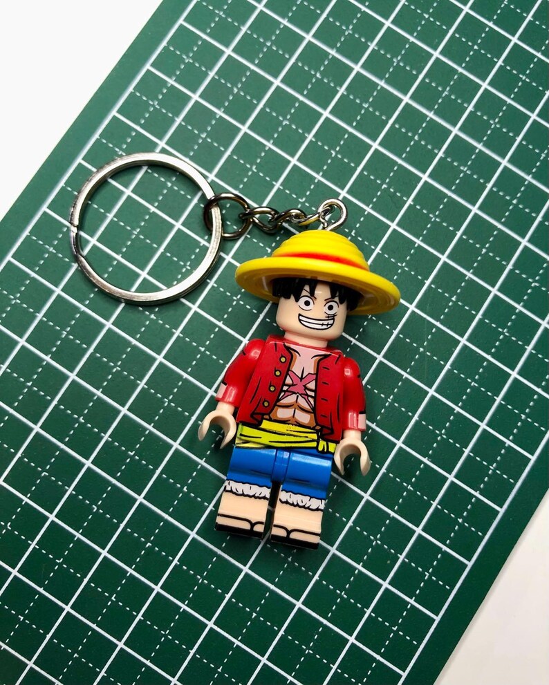 Monkey D. Luffy One Piece/all Characters Key Chain - Etsy Canada