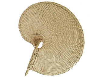 Woven Fans / Wedding Hand Fans Personalized / Bridesmaid Gift Unique ...