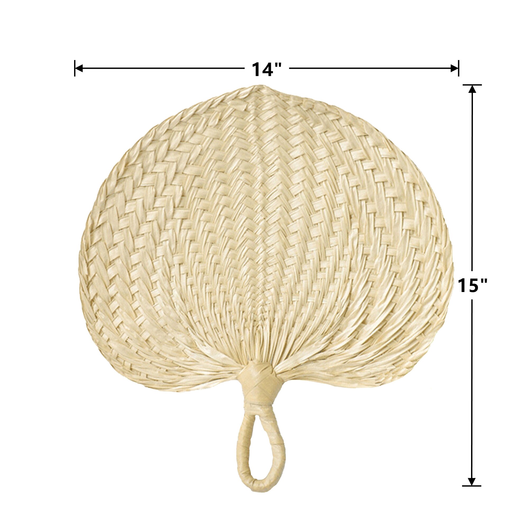 Natural Palm Leaf Hand Fan - Raffia Fans,wedding Fans,wall Hanging ...